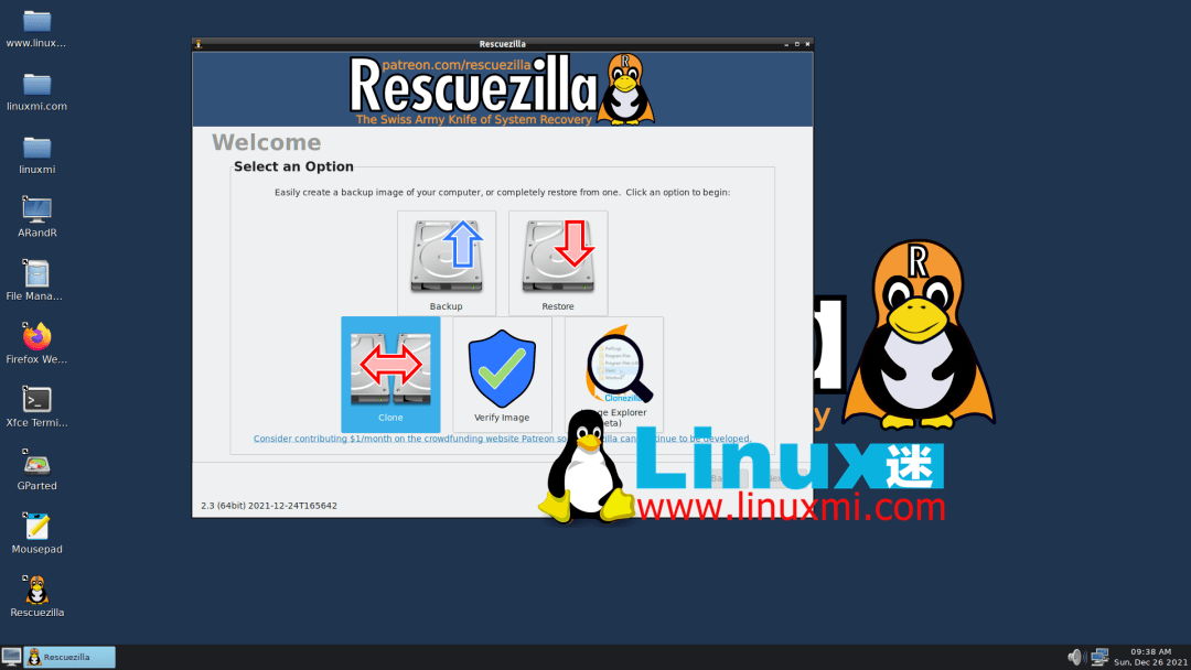 基于Ubuntu的Rescuezilla 2.3发布，系统恢复的瑞士军刀_搜狐网