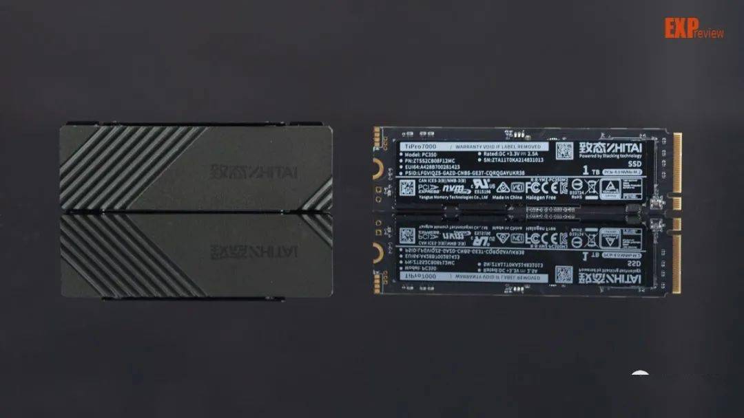 致态TiPro7000 1TB M.2 SSD评测：向PCI-E 4.0新时代进发_散热器_产品_大容量