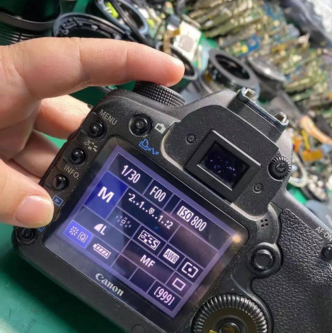 花了100元，我的老5D2再次换发活力_维修_光圈_相机