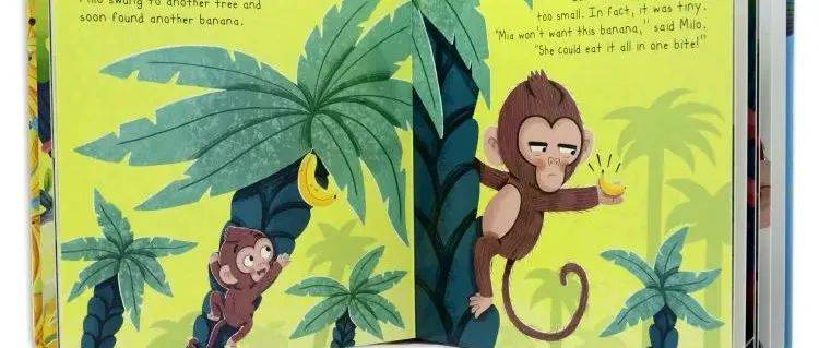 双语故事会 | 米洛疯了 Milo Goes Bananas!_活动_米娅_绘本
