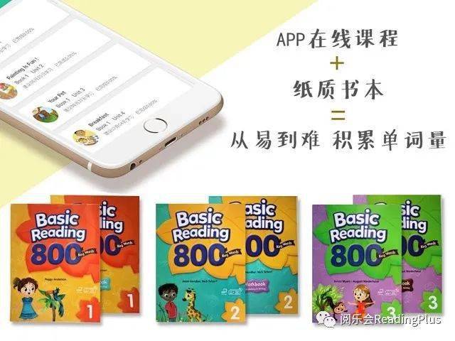 必入词汇宝书—400词、800词、1200词，APP在线课程+纸质书，从易到难，积累词汇量_孩子_Basic_Reading