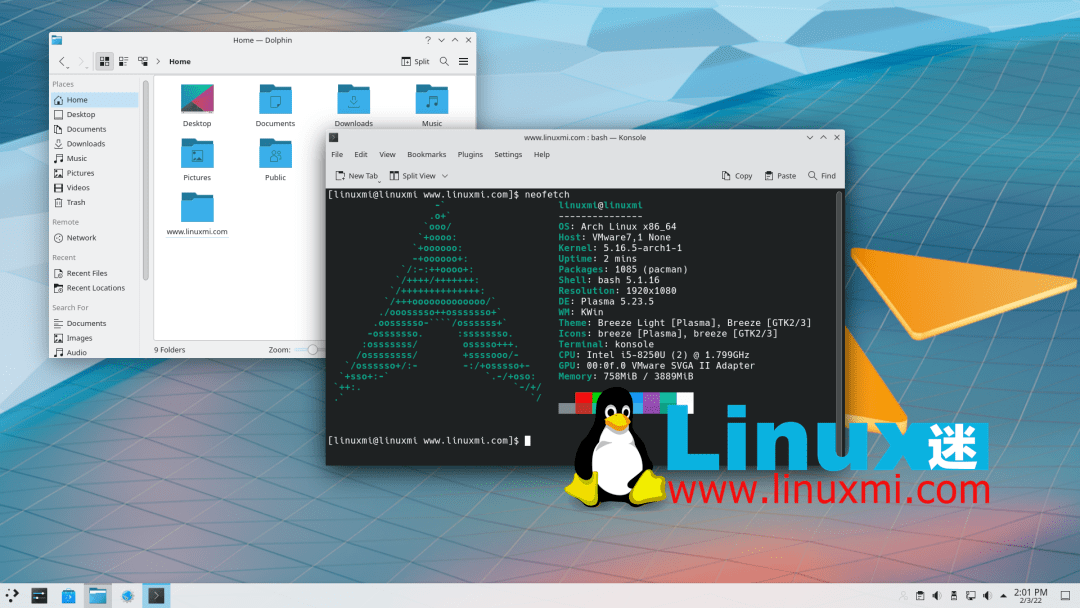 Arch Linux安装KDE、GNOME、Xfce、LXQt桌面_Plasma_sddm_www