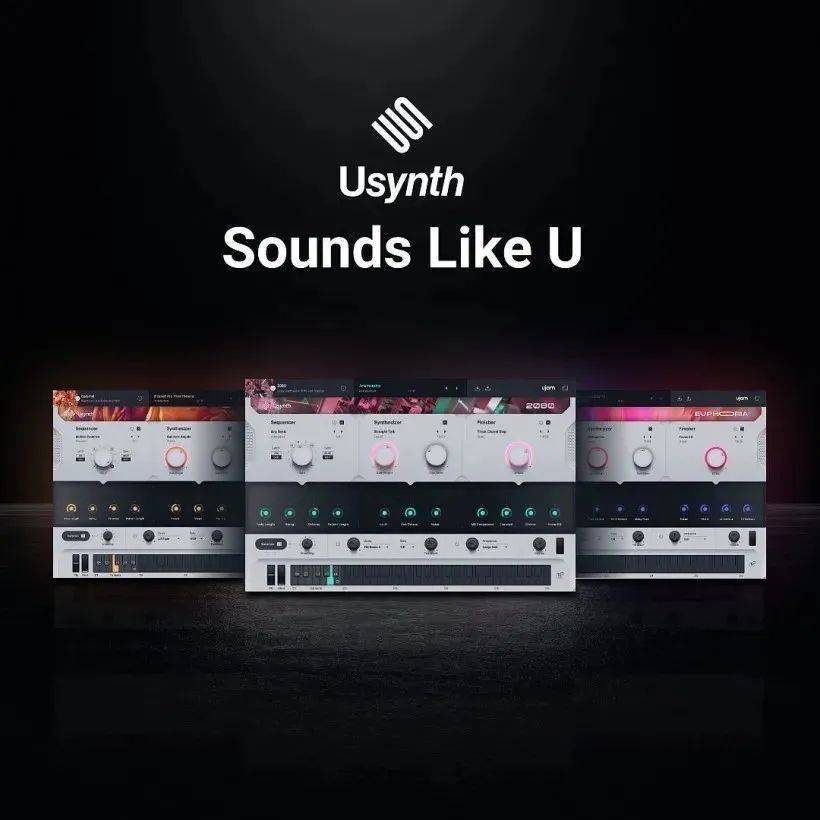 新春促销：Ujam 开年大促，新品合成器 Usynth 和多种 Bundle 低至五折_com_taobao_广告