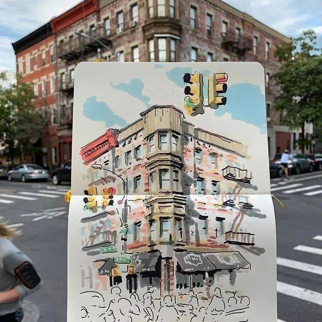 拿起画笔。出去走走吧_Gavin_建筑_城市