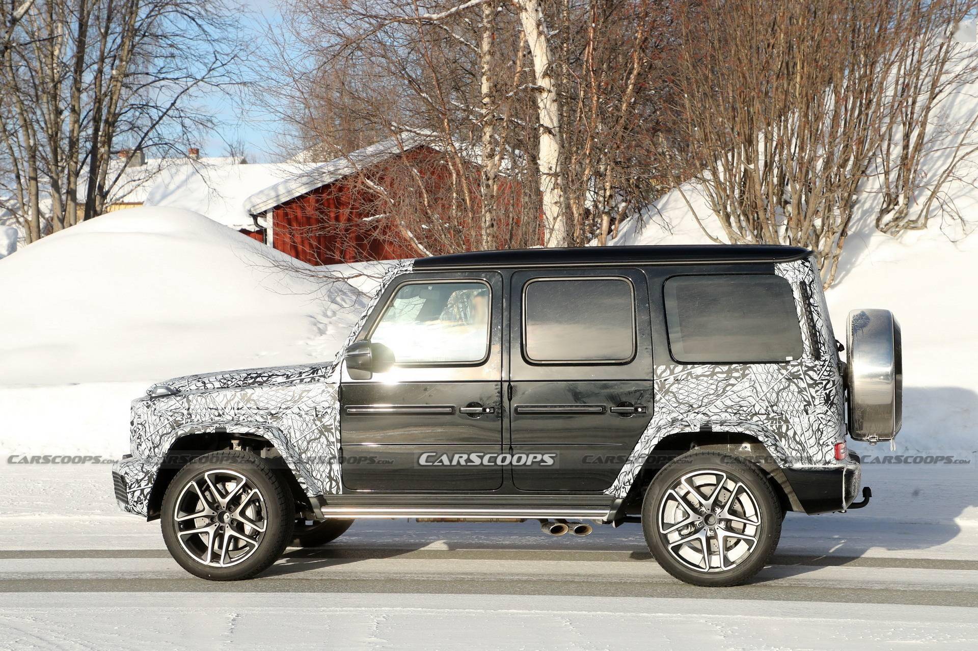 最早年底发布 新款梅赛德斯-AMG G 63谍照曝光_搜狐汽车_搜狐网