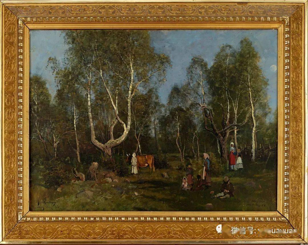 油画风景欣赏——John·Kindborg_金德伯格_微信_约翰·路德