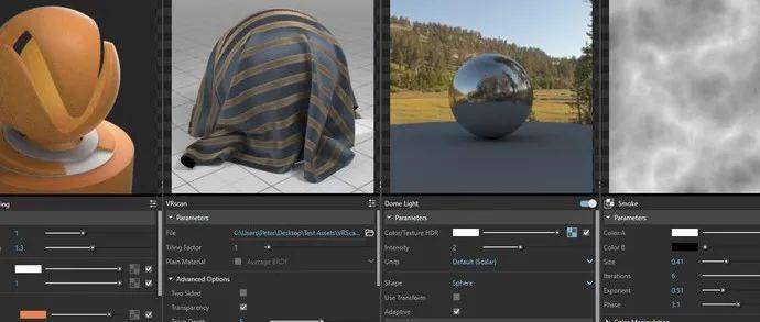 V-ray for skechup 主要功能：用户界面_资源_文件夹_北京