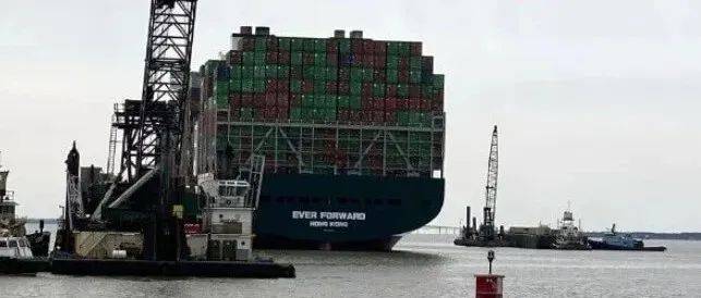 货主惨！！长荣：“Ever Forward号”宣布共同海损！_货物_巴巴_物流