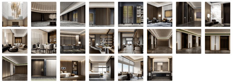 【SCDA】上海虹桥丽思卡尔顿酒店 | 公区&客房设计方案+高清效果图 | PPT（可编辑）+PDF+JPG_休闲_部分_屋顶