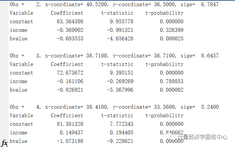 GWR4+R+Stata+Matlab：空间计量之地理加权归回模型（GWR）操作应用_函数_gwr_加权