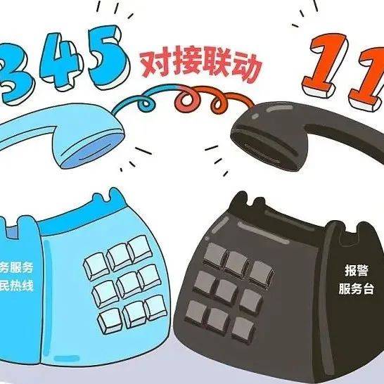 一键转接！12345与110平台将互联互通！_明年年底前实现12345与110平台互通_服务_热线