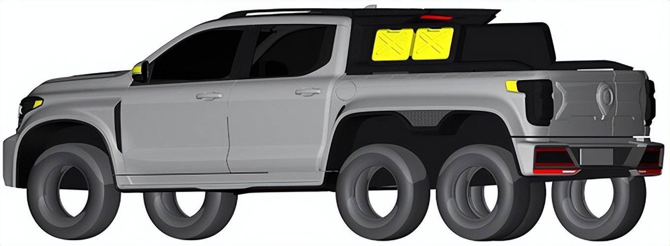 长城炮6x6曝光，赛博朋克风格，对开式尾门，或搭载3.0T+9AT_搜狐汽车_搜狐网
