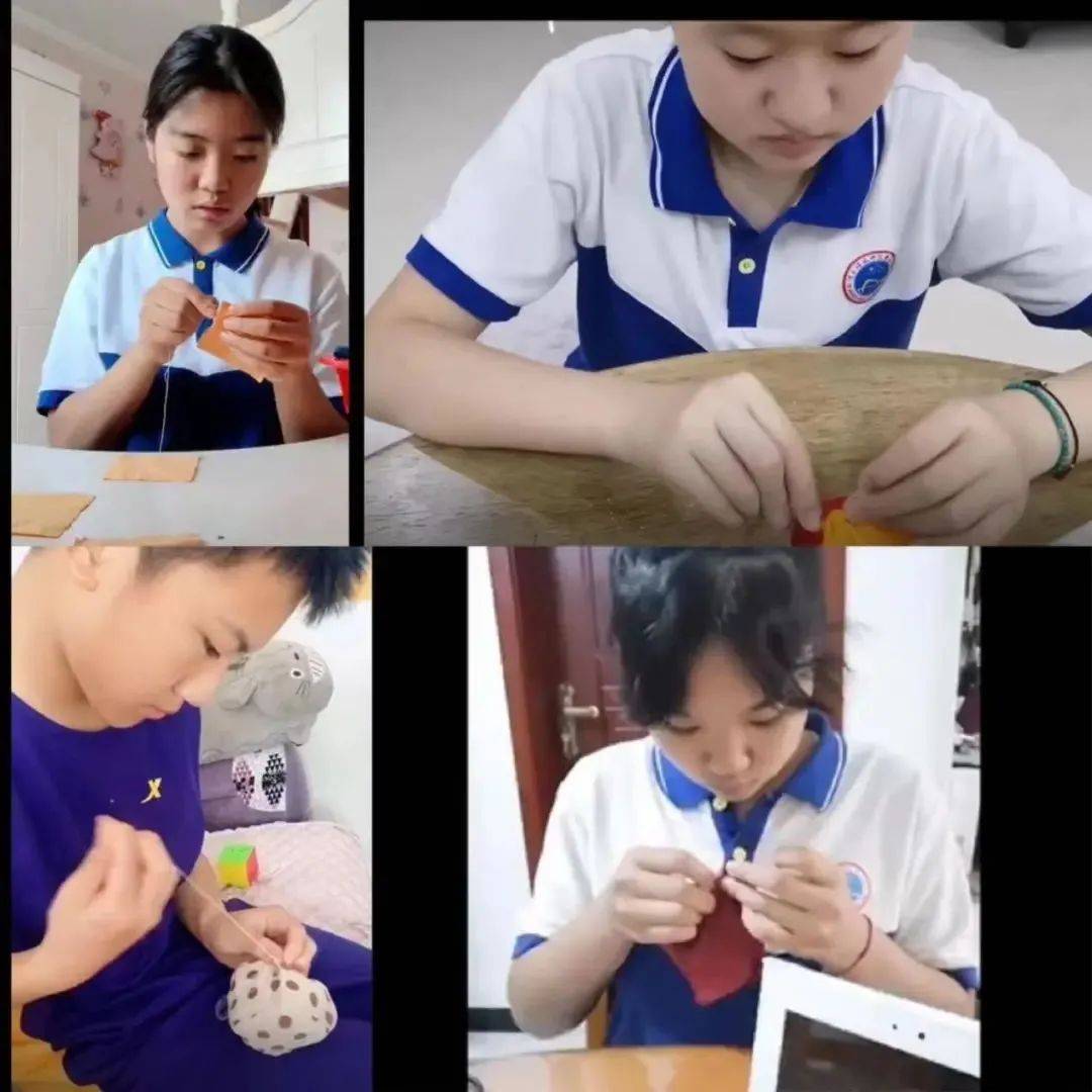 【校园新闻】“双减”好时光，劳动促成长——保师附校初中部举办第一届劳动技能大赛比赛绳梯水果拼盘 