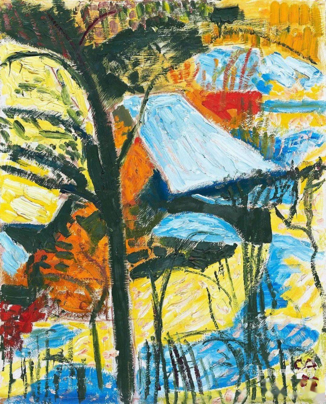 色彩大师库诺·阿米埃特_Amiet_瑞士_作品