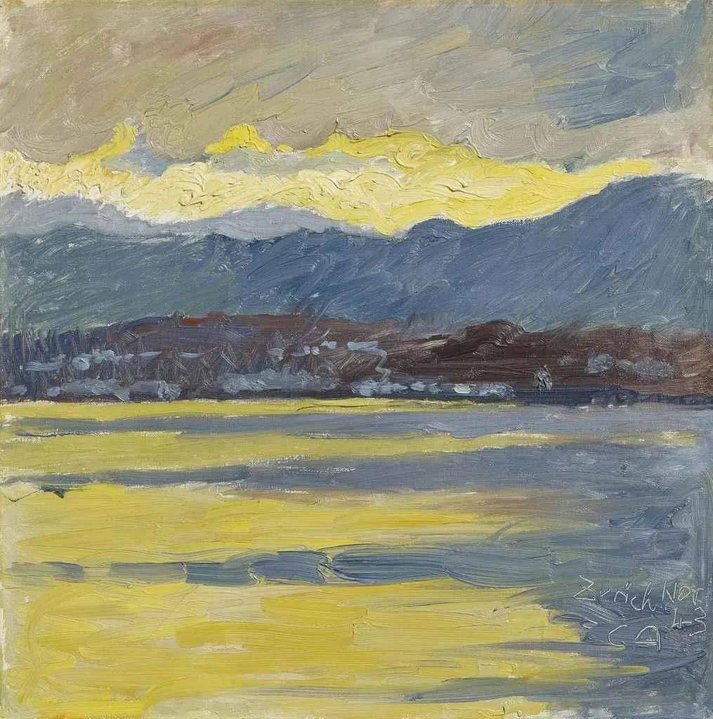 色彩大师库诺·阿米埃特_Amiet_瑞士_作品