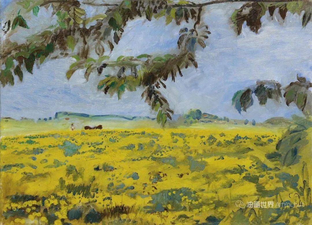 色彩大师库诺·阿米埃特_Amiet_瑞士_作品