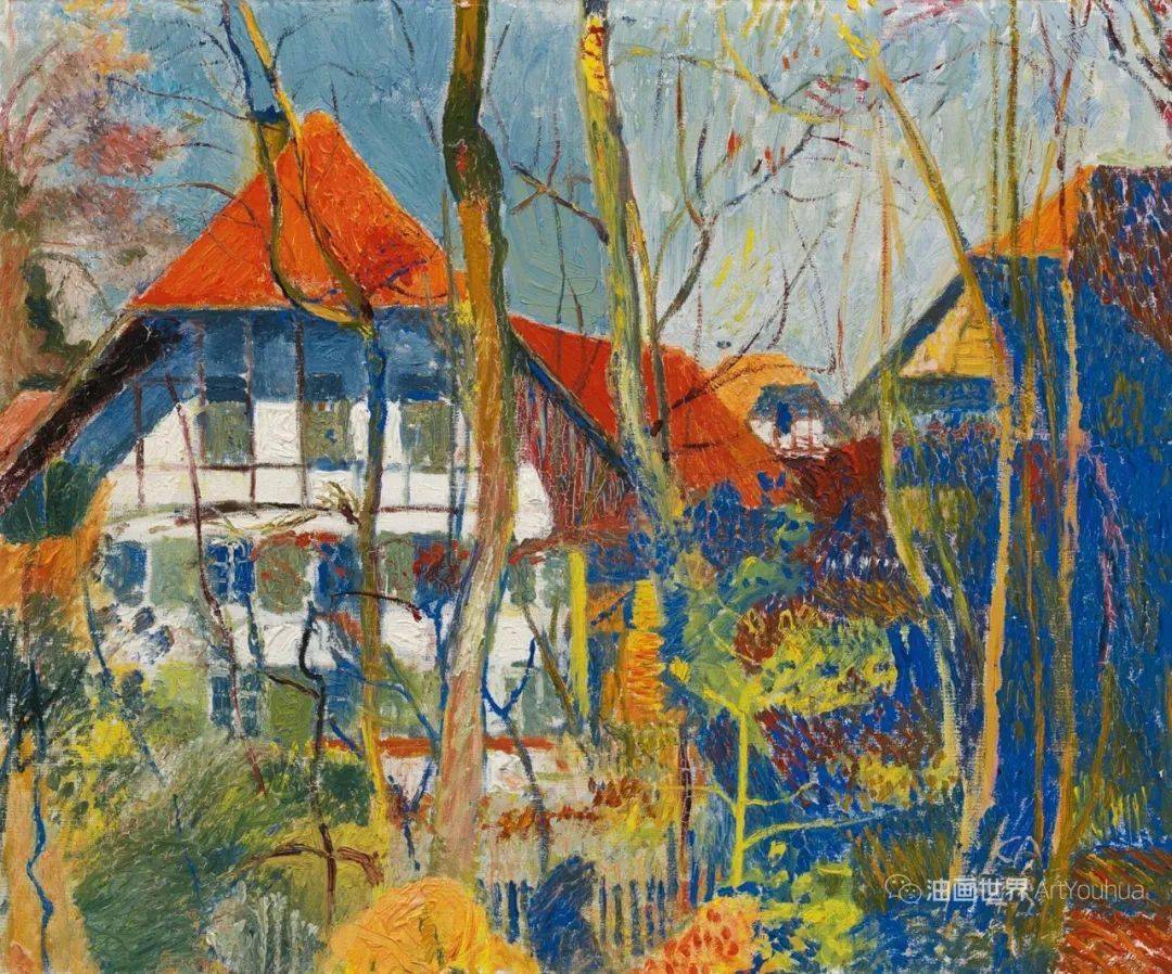 色彩大师库诺·阿米埃特_Amiet_瑞士_作品