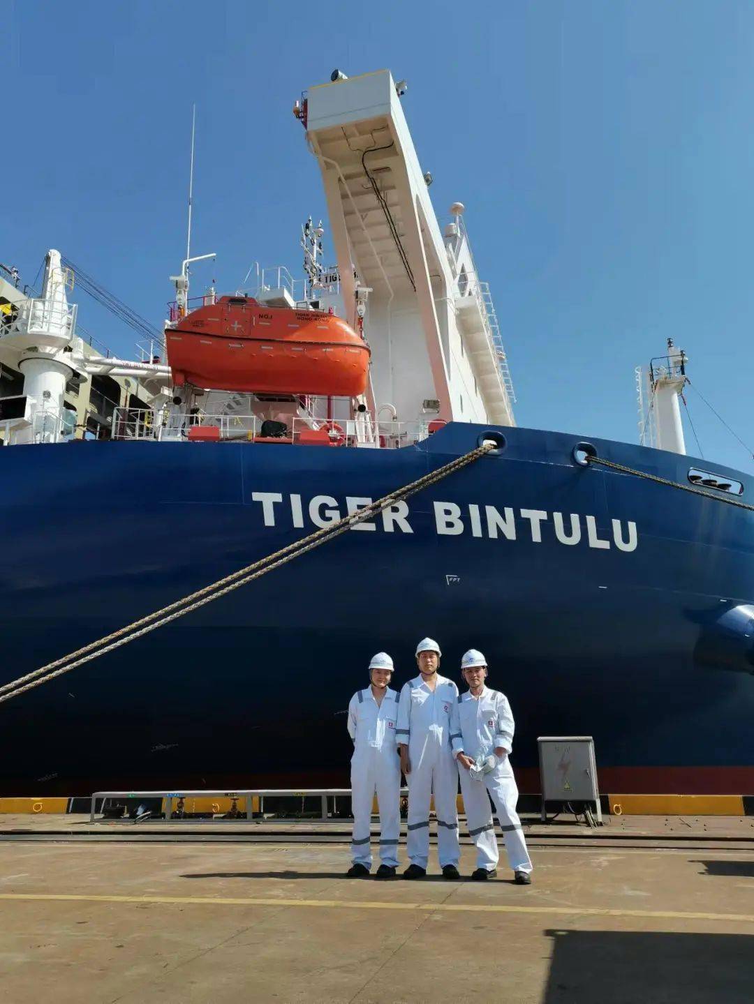 双燃料LNG罐箱运输甲板货船“TIGER BINTULU”顺利启航！_船舶_管理_绿色