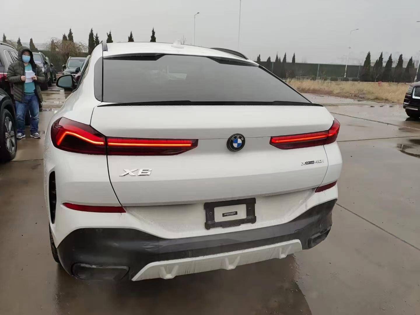 新宝马X6进港，国六排放，3.0T+黑色格栅，动感时尚，竞争奥迪Q8_搜狐汽车_搜狐网