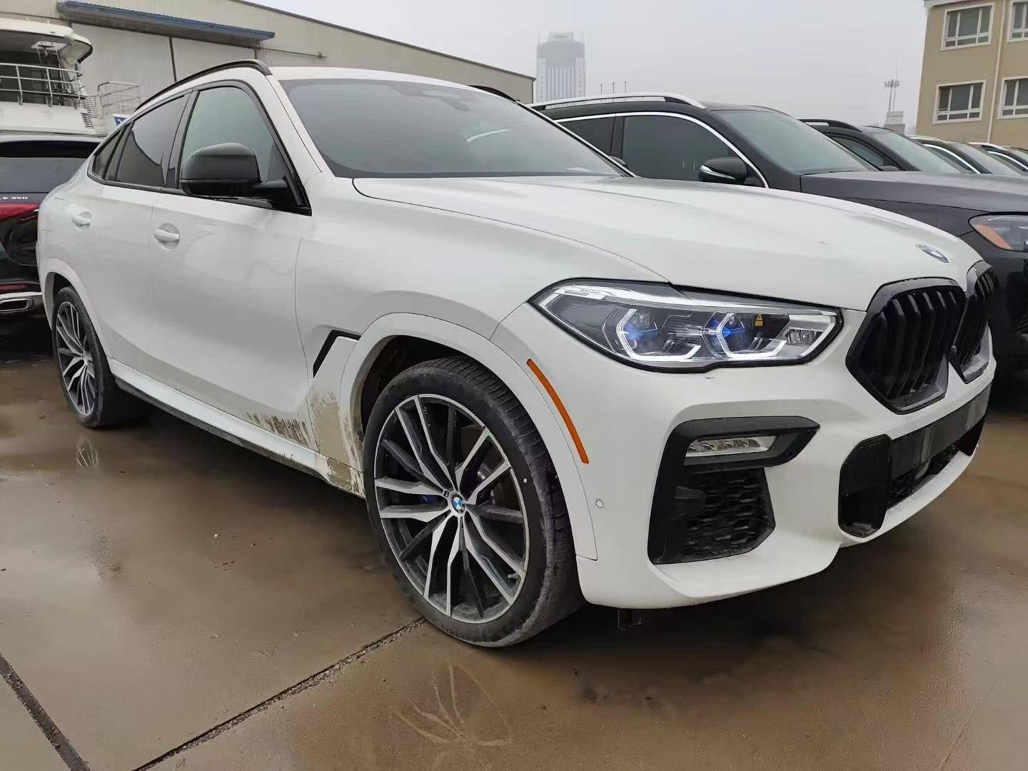 新宝马X6进港，国六排放，3.0T+黑色格栅，动感时尚，竞争奥迪Q8_搜狐汽车_搜狐网