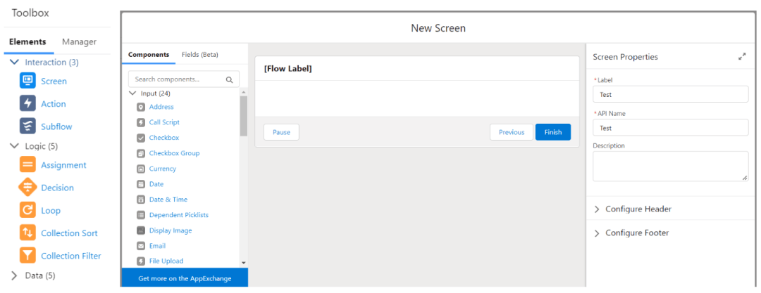 收藏帖！零基础如何学习创建Salesforce屏幕流？_Flow_Screen_用户