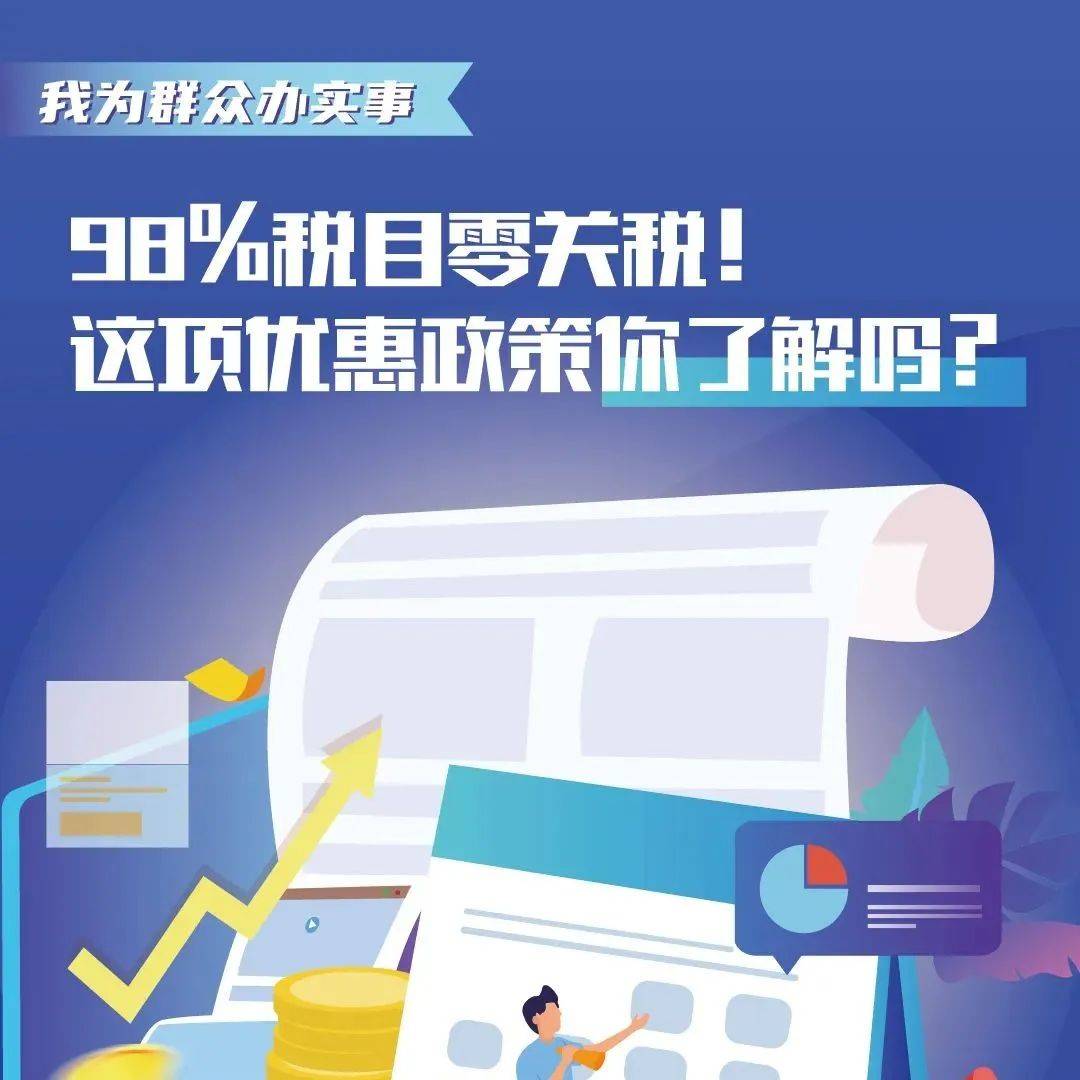 关税聚焦｜我为群众办实事——98%税目零关税！这项优惠政策你了解吗？_海关_热线_税目