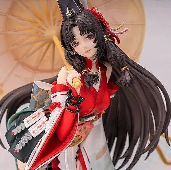 Myethos《永劫无间》土御门胡桃阴阳姬ver.1/7比例模型_台座_漫友_涂装完成品