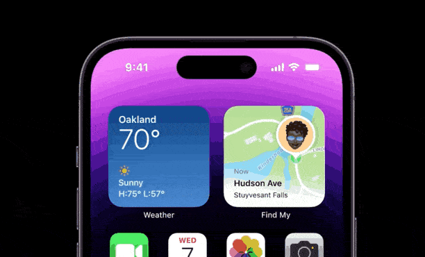灵动岛是什么 iPhone14 Pro灵动岛有什么用？_iPhone14 Pro刘海变“灵动岛”_苹果_设计