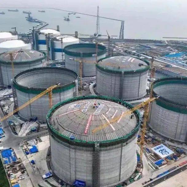 全球最大！三座LNG储罐在盐城黄海新区同步升顶_设计_水平_技术