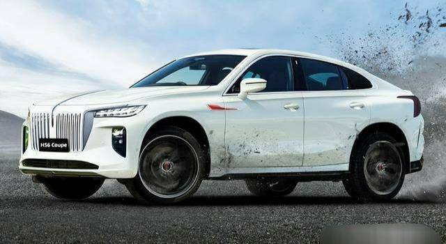 红旗HS6亮相街头，车长近5米，标配2.0T+爱信8AT，剑指福特锐界！_搜狐汽车_搜狐网