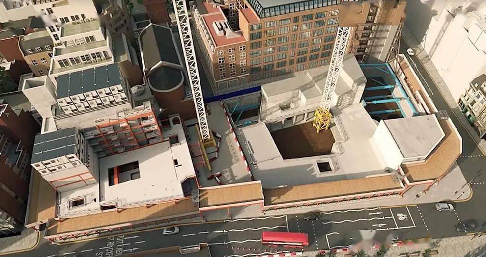 TOD综合开发 | 伦敦伊丽莎白线（Crossrail 1）②——中央段站点（伦敦西区3站）_丁顿_线路_区域