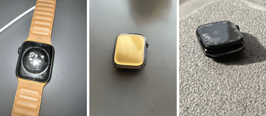 Apple Watch Series 7被曝过热后爆炸，苹果称将展开调查_手表_用户_情况