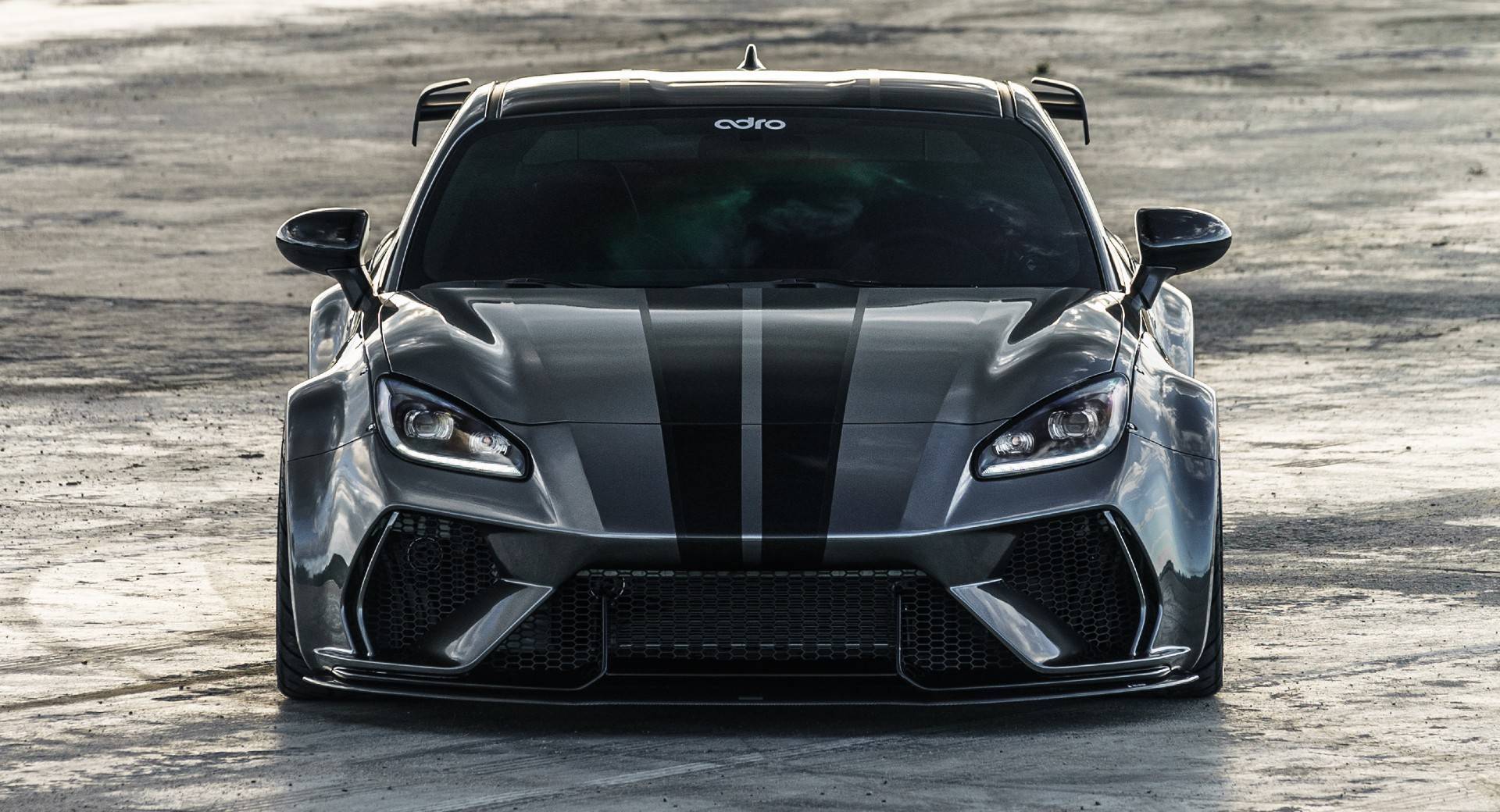 韩国设计师纯手工打造！丰田GR86 ADRO宽体套件改装版_搜狐汽车_搜狐网