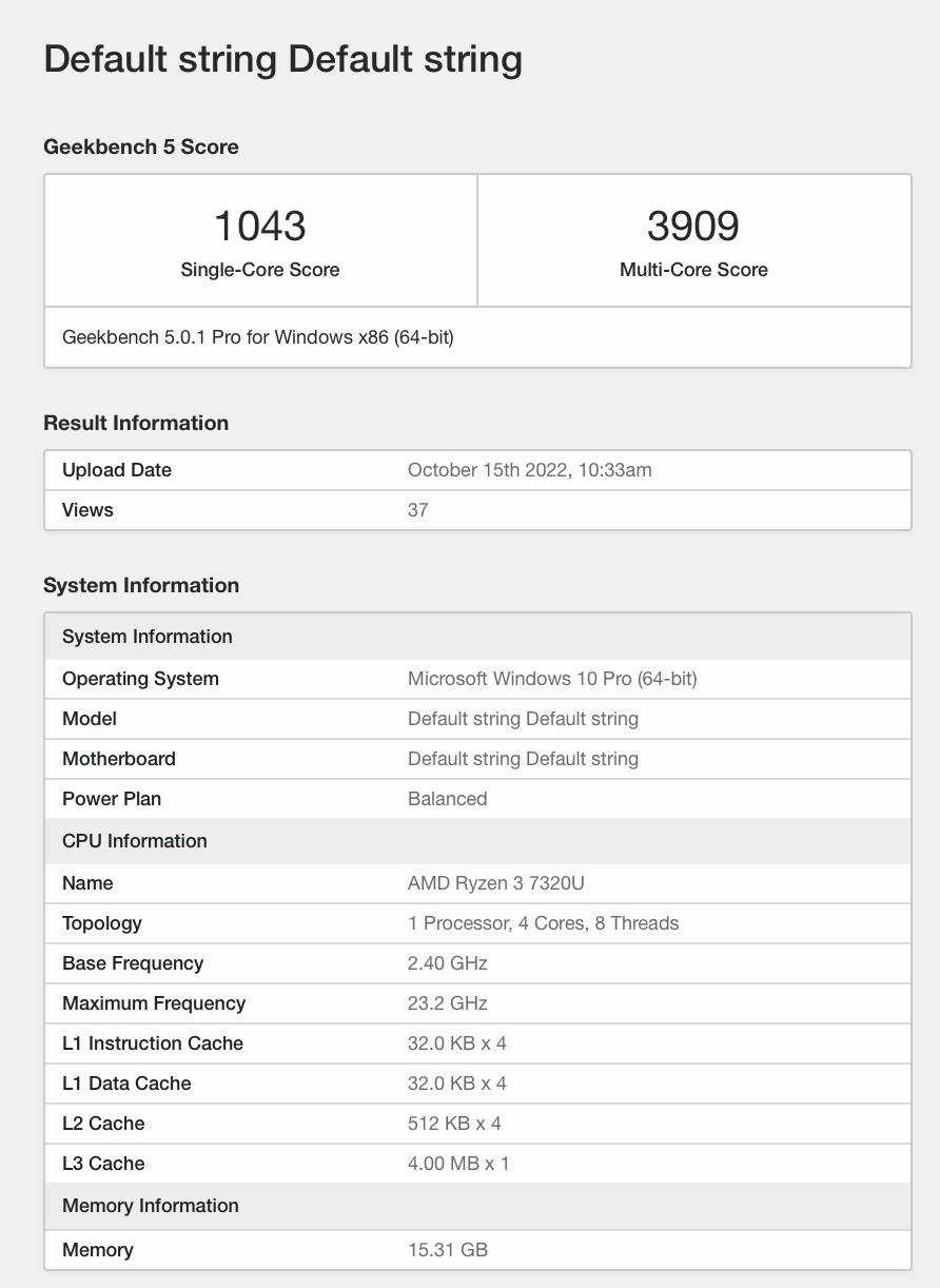 AMD R3 7320U 入门级处理器跑分曝光：4 核 8 线程_锐龙_系列_Zen