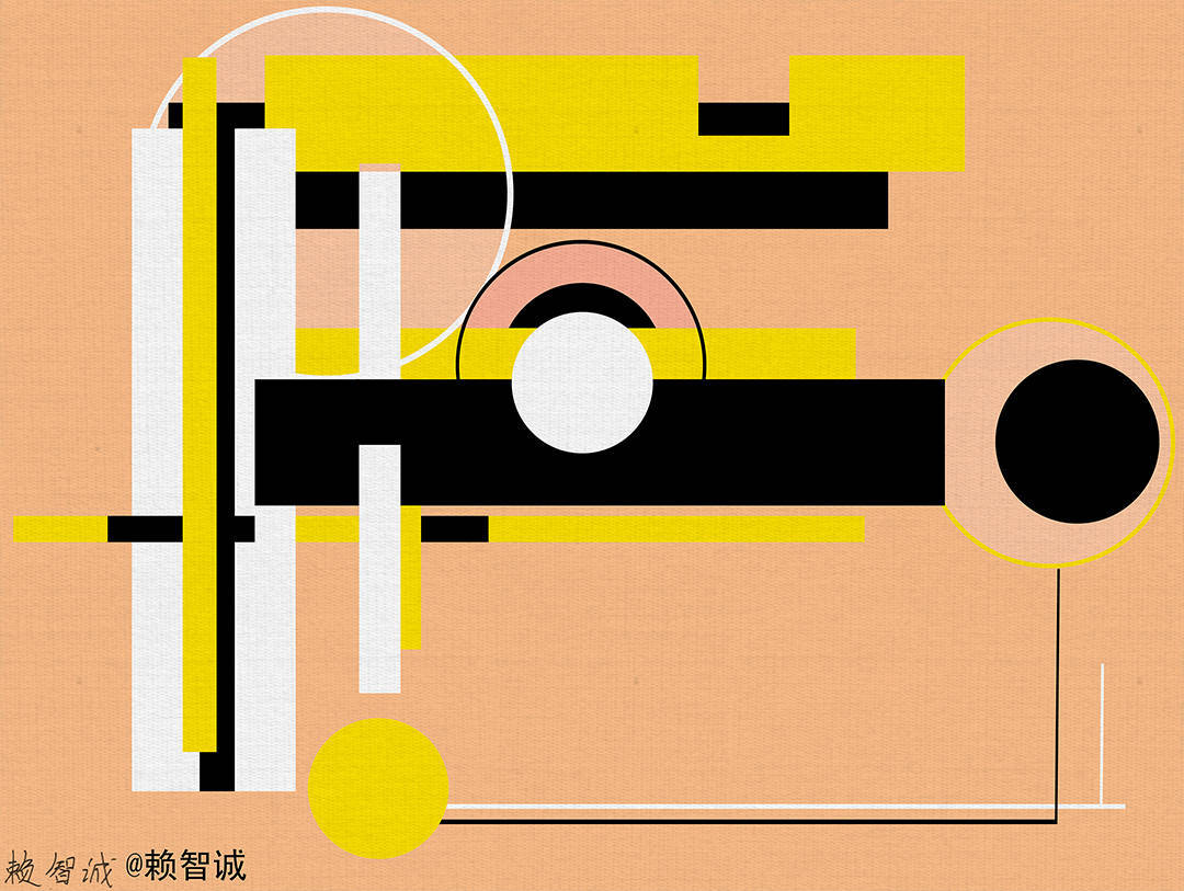 艺术丨艺术家赖智诚LaiZhicheng绘画作品_cm_后现代_北京