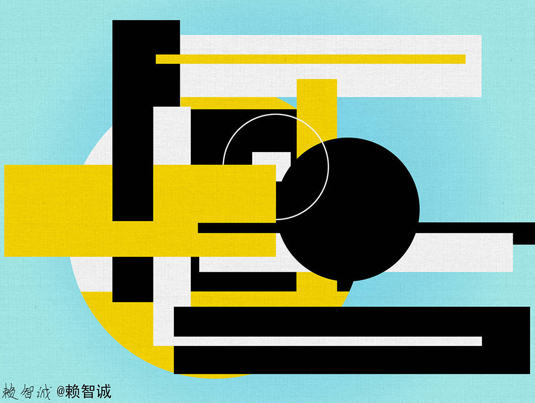 艺术丨艺术家赖智诚LaiZhicheng绘画作品_cm_后现代_北京