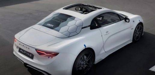 Alpine A110 E-ternite概念车亮相，续航高达420km_搜狐汽车_搜狐网