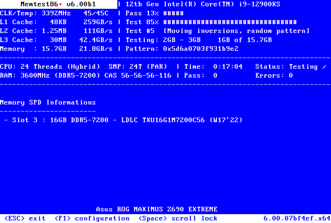 【资讯】时隔9年，经典内存测试软件更新了_Memtest_支持_处理
