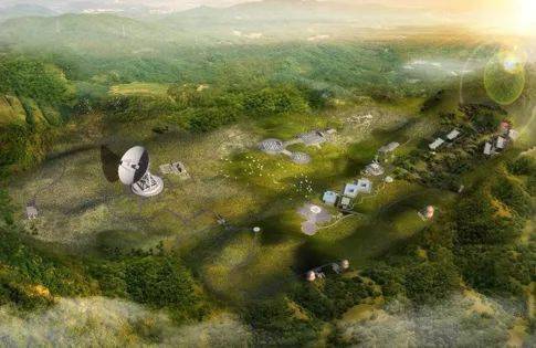 中国开建110米世界最大口径全向可动射电望远镜QTT_观测_天线_精度