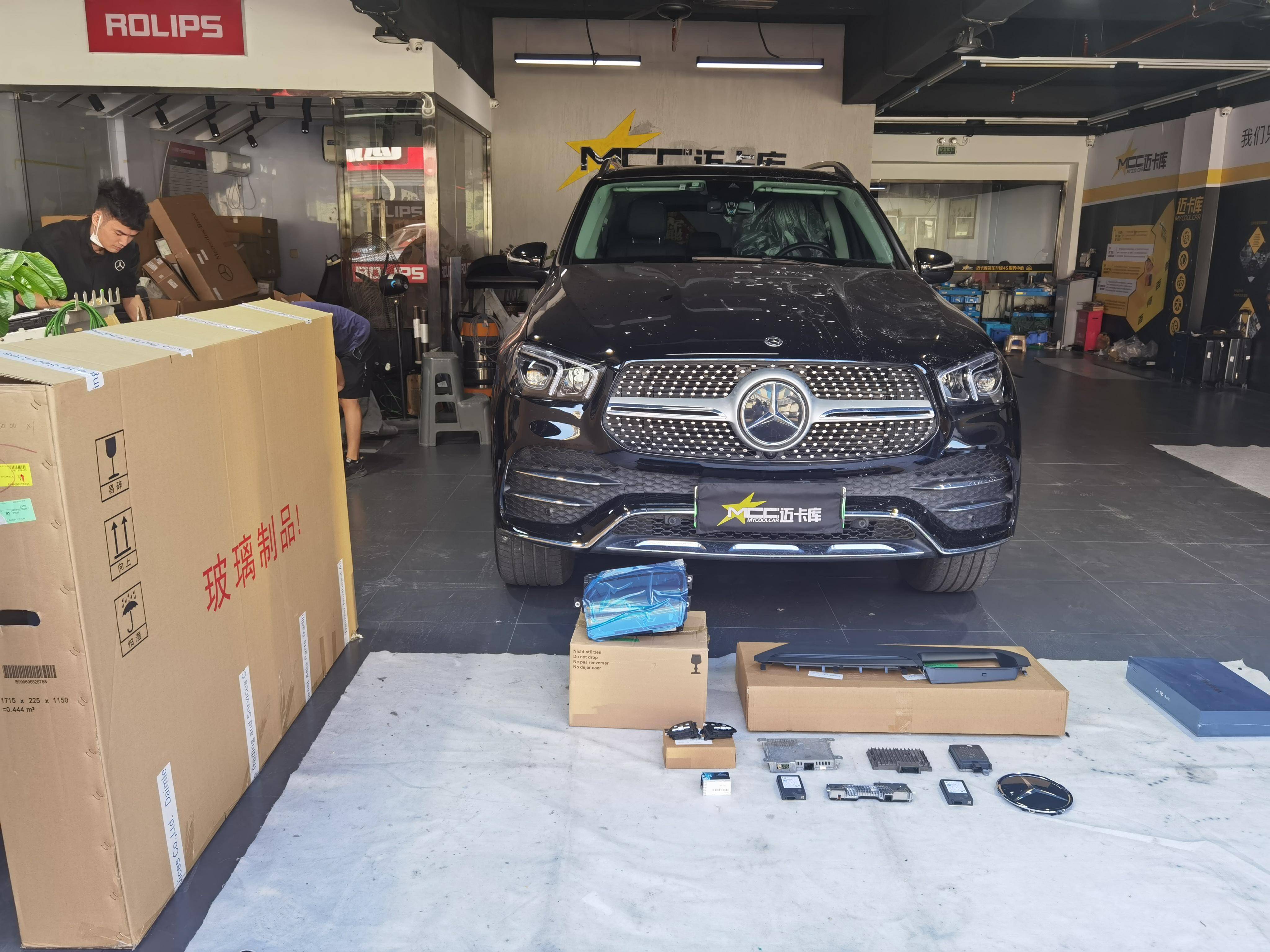 奔驰GLE350e改原厂23P智能驾驶辅助、HUD抬头显示_搜狐汽车_搜狐网