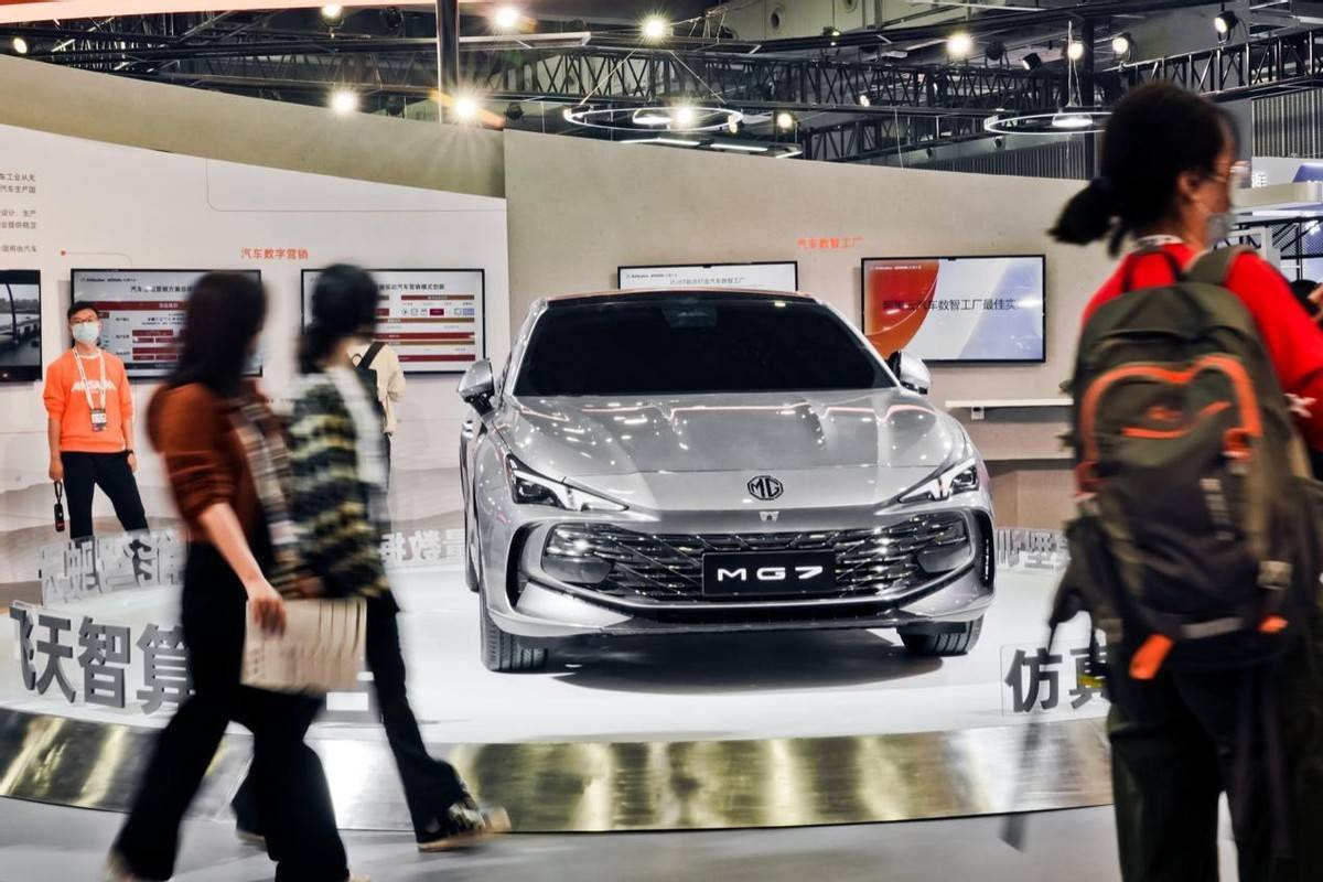 以极致体验诠释高品质出行，MG7亮相2022云栖大会_搜狐汽车_搜狐网