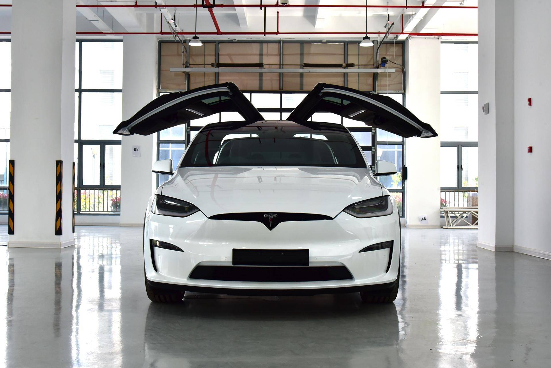 2.6秒破百 特斯拉Model X Plaid亮相进博会_搜狐汽车_搜狐网