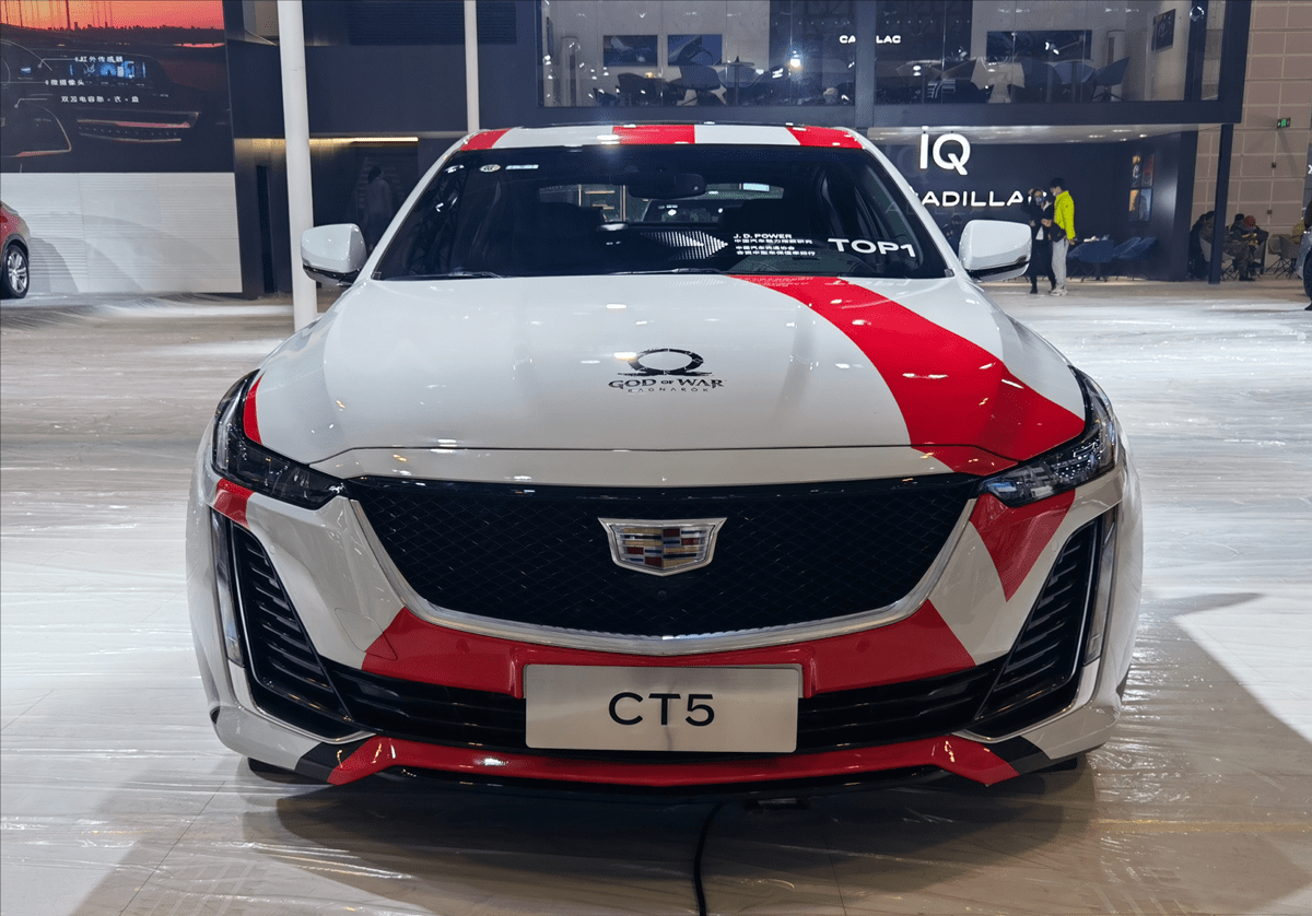 凯迪拉克CT5“战神”特别版亮相，新增车身彩绘，搭载2.0T+10AT_搜狐汽车_搜狐网