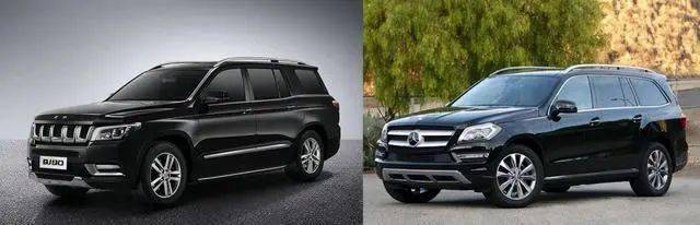 换个标就是奔驰GL，3.0T的BJ90，已经降到45万了_搜狐汽车_搜狐网