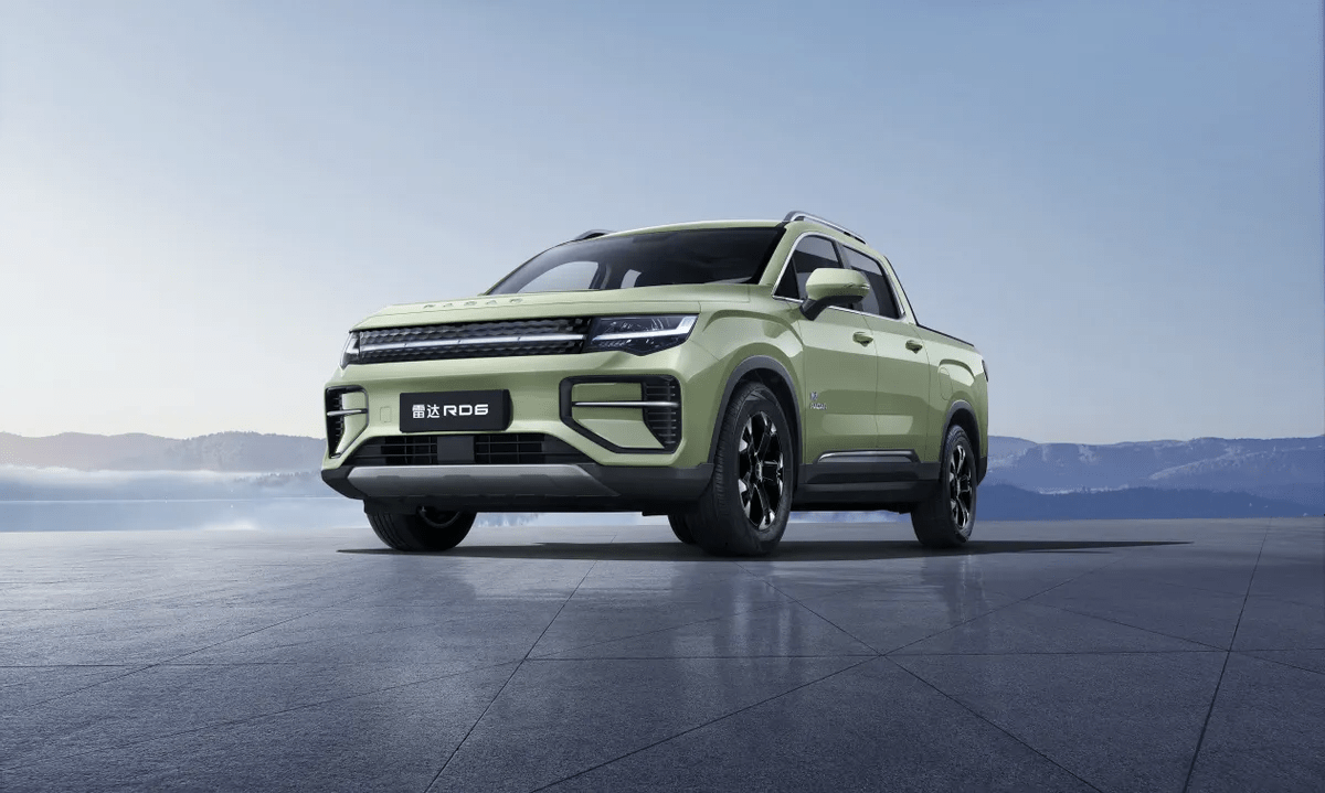 支持6kW外放电，雷达RD6纯电动皮卡上市售17.88万元起_搜狐汽车_搜狐网