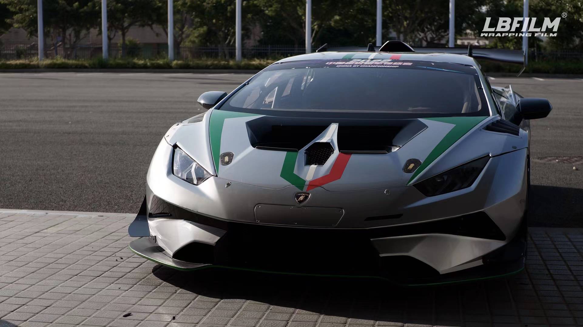 兰博基尼STO-LB改色膜液态金属铝水银，超炫酷_搜狐汽车_搜狐网