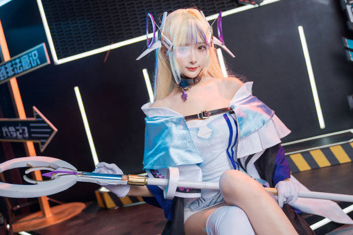 cos：代号23白椋Cosplay正片9P-鱼子酱不能睡懒觉_伊喵_部落_评论