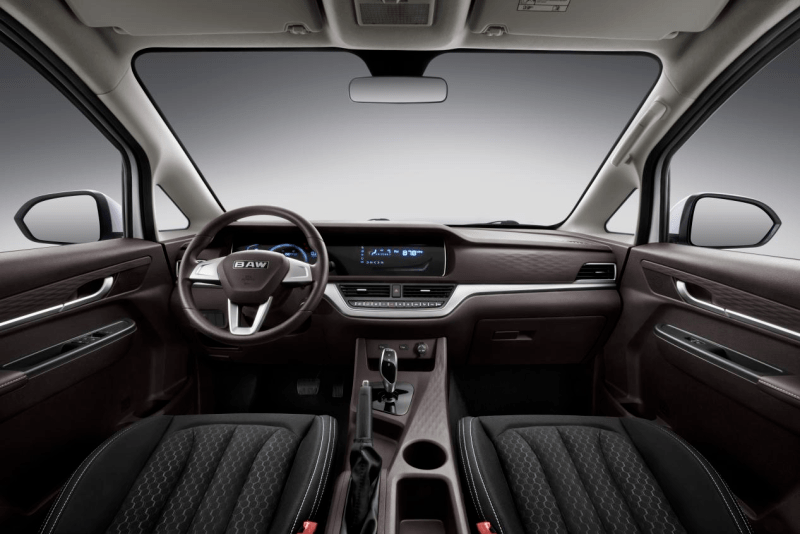 北汽制造王牌M7EV官图发布！配备双联屏，最大续航暂时为280公里_搜狐汽车_搜狐网