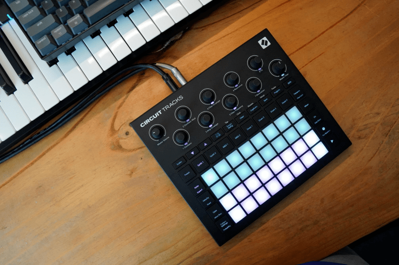 Novation Circuit Tracks 评测：不能当宿主的鼓机不是好合成器，Circuit 不再自娱自乐_轨道_控制_功能