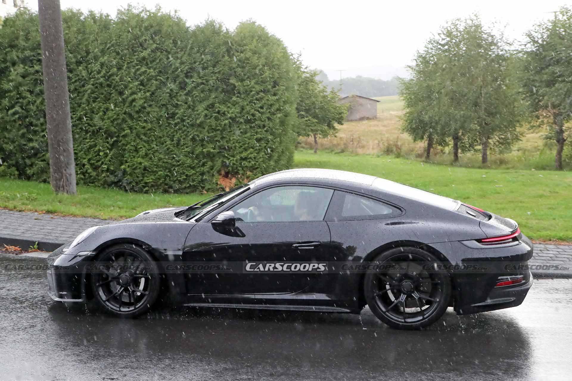 保时捷新款911 ST谍照曝光 仅提供手动变速箱_搜狐汽车_搜狐网